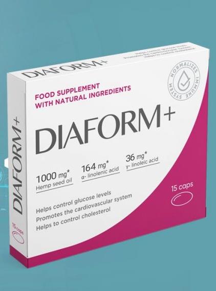 Diaform Plus kapszulák – vélemények, összetevők, ára, gyógyszertár ...